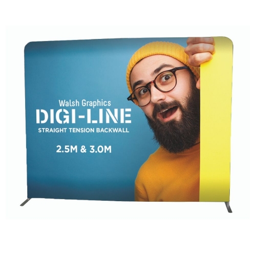 DIGI-LINE Straight Tension Backwall 2.5m – Exhibition Display for sale ...